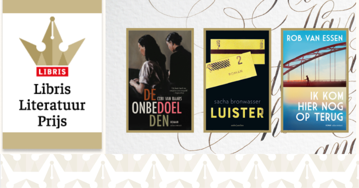 Drie VBK-titels genomineerd voor de Libris Literatuur Prijs 2024! - VBK (Veen Bosch & Keuning ...